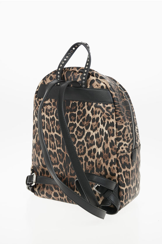 ERMANNO SCERVINO women Backpacks Faux Leather Leopard Printed GRETA ...