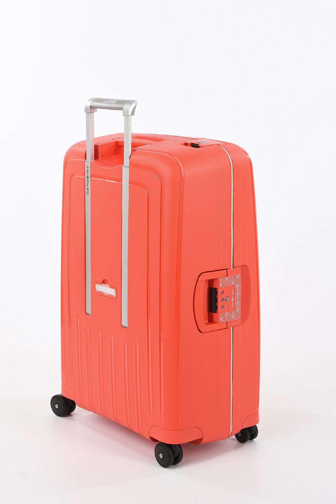 S’CURE Trolley Grande 75cm 4R Fluo Red Capri Samsonite - Cuoieria Shop ...